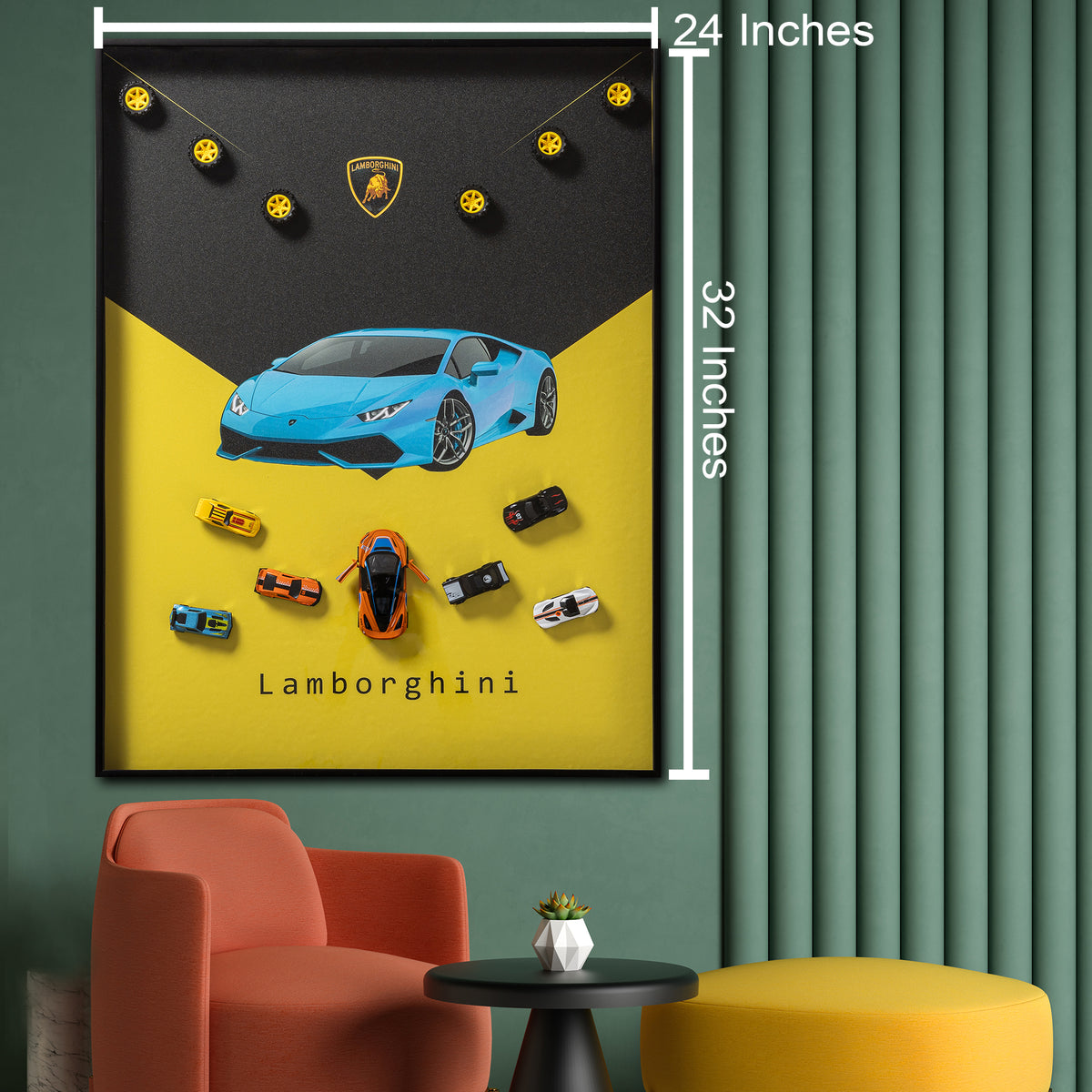 Buy Lamborghini Luxury Shadow Box | Dekor Company