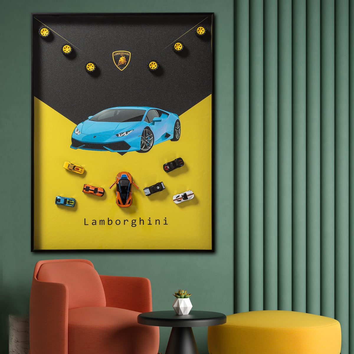 Buy Lamborghini Luxury Shadow Box | Dekor Company