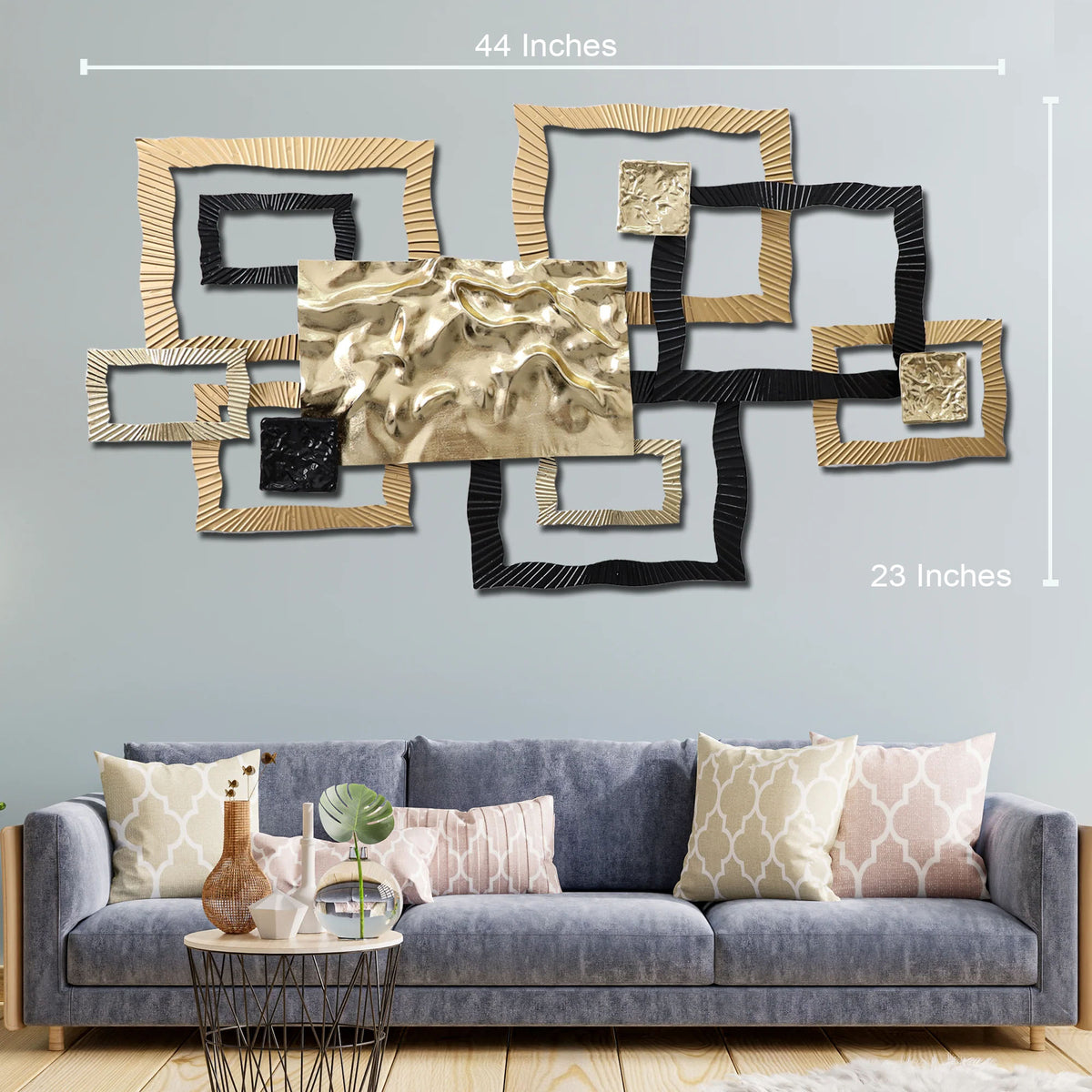 Modern Matrix Harmony Wall Decoration Metal Art – Dekor Company