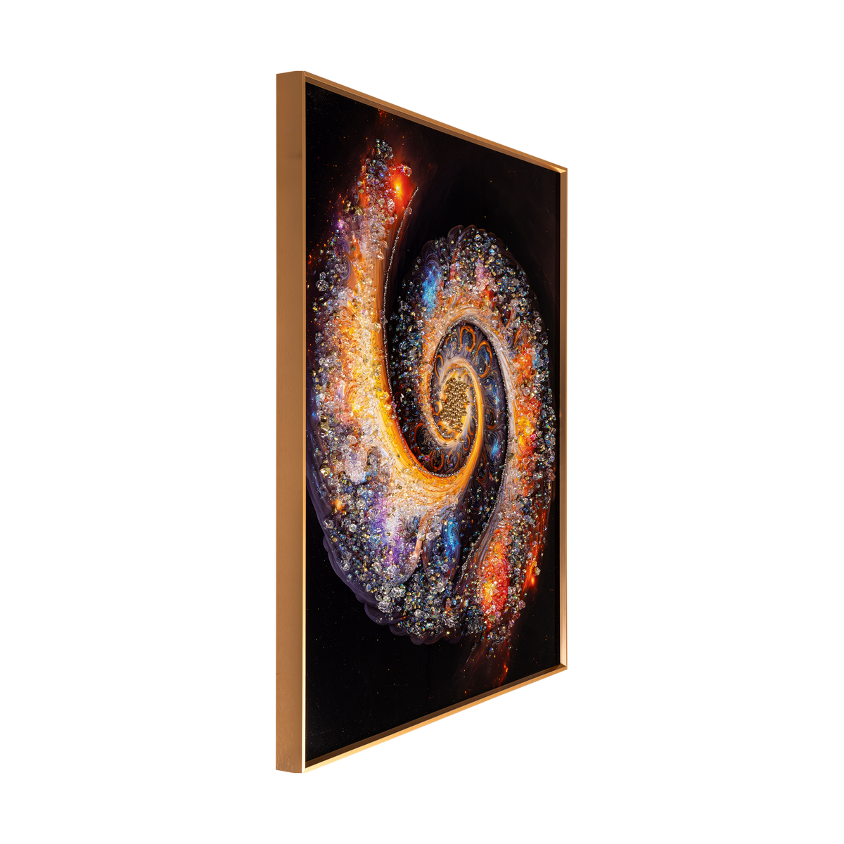 Buy Galaxy Gleam Crystal Glass painting | Dekor Company