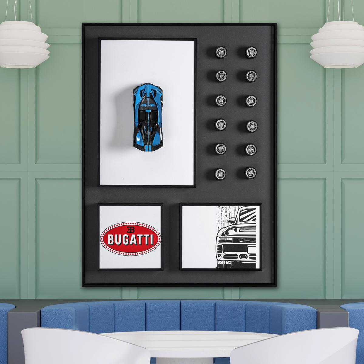 Buy Ducati Car Racing Shadow Box | Dekor Company