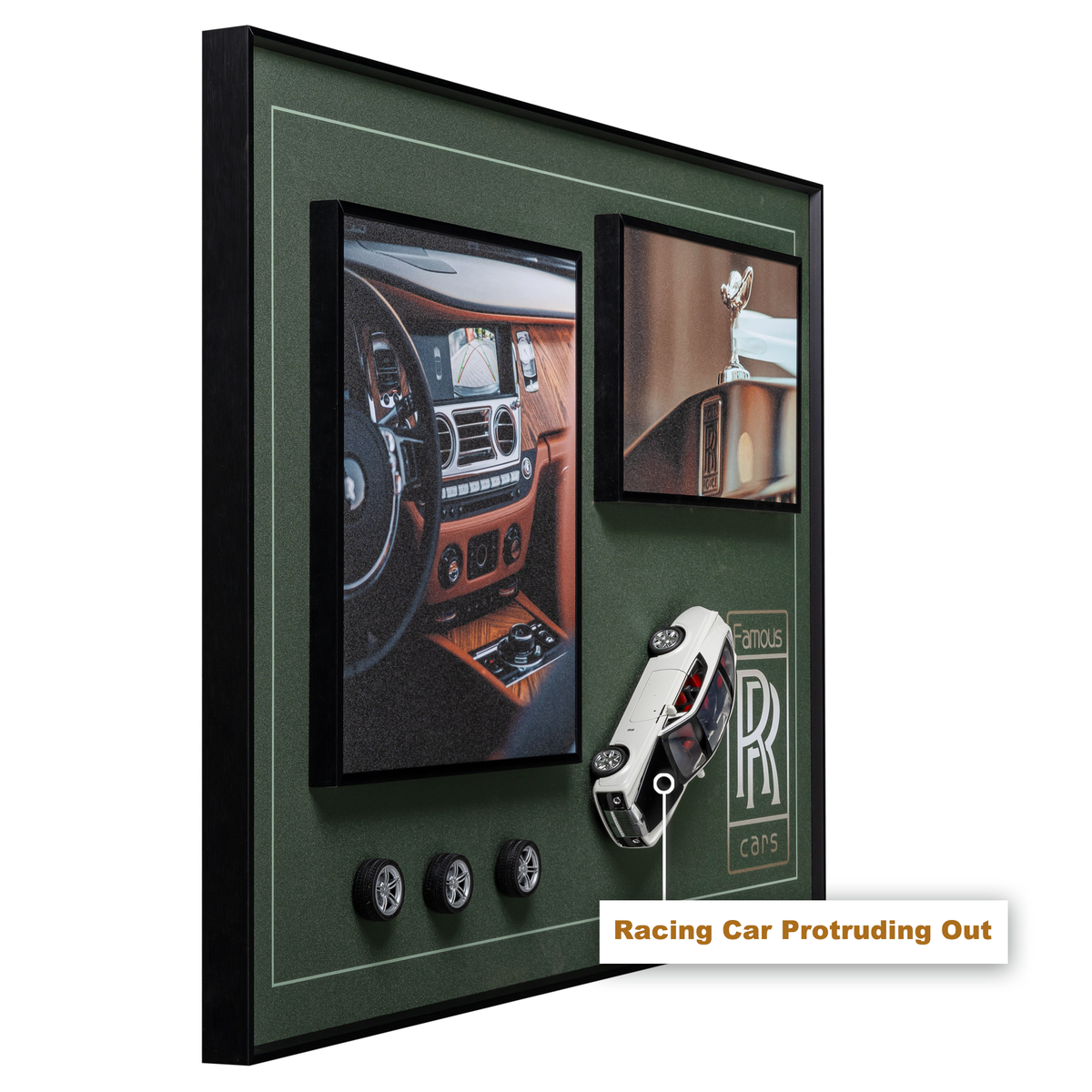 Buy Classic Rolls Royce Car Shadow Box | Dekor Company