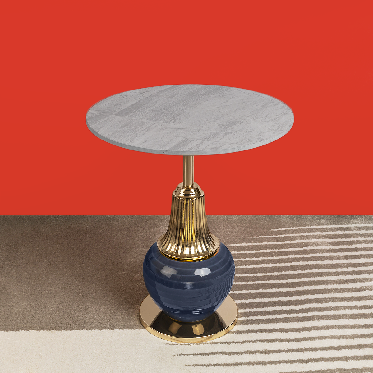 Buy Obsidian Elegance Accent Side Table | Dekor Company