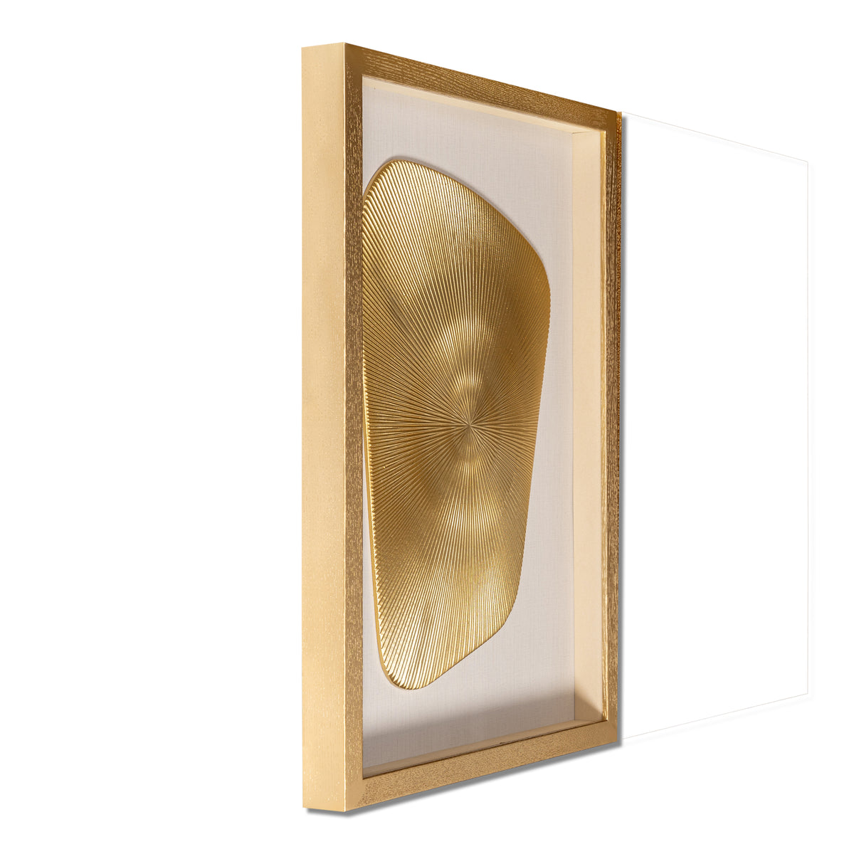 Luxe Radiance Abstract Shadow Box for Wall Decoration – Dekor Company