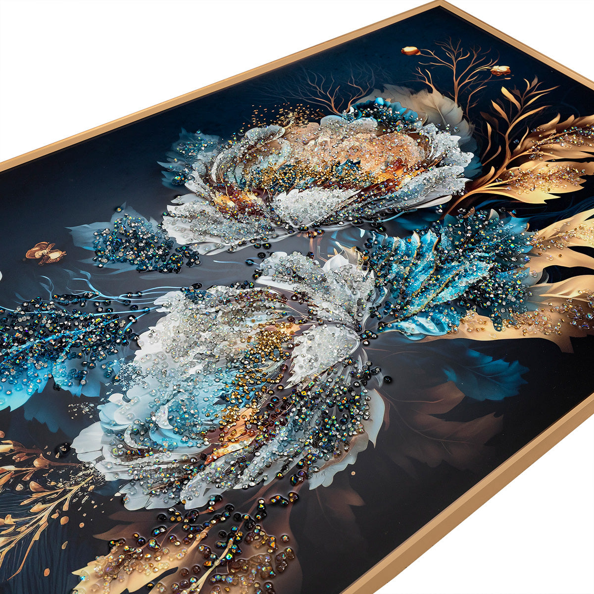 Buy Blooming Impressions Crystal Glass Painting | Dekor Company