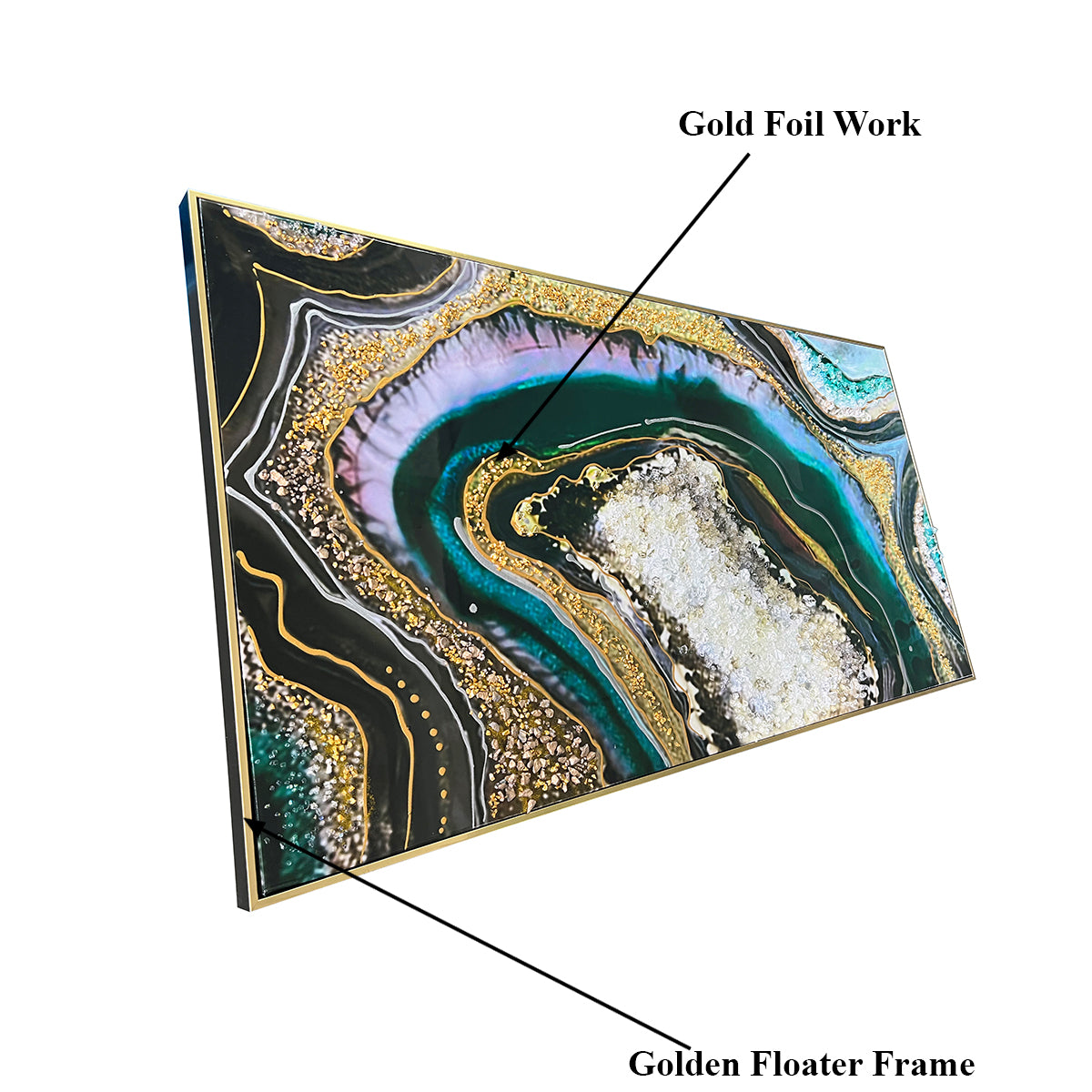 Vivid and Vivacious 100% Hand Painted Wall Painting | Dekor Company