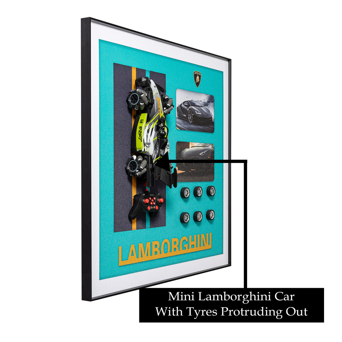 Lamborghini Speed Pop Art Shadow Box & Wall Decoration Item – Dekor Company