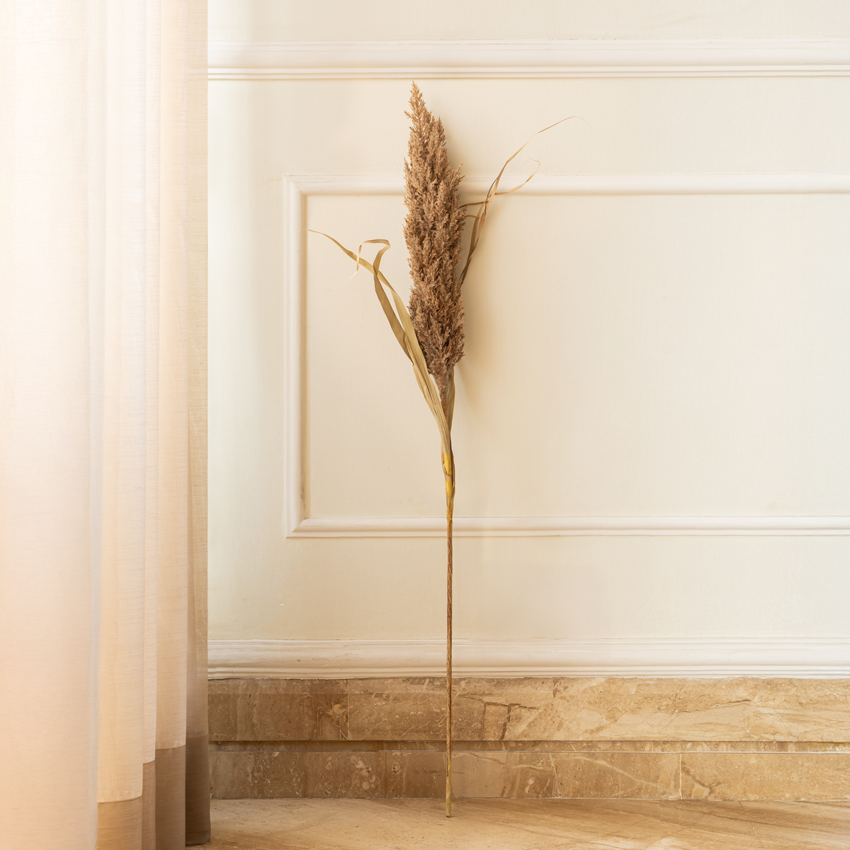 Soft Feather Pampas Grass Artificial Stem (Single Stem Only) – Dekor ...