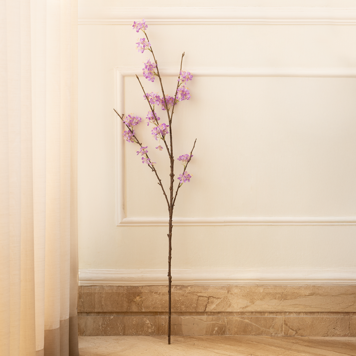 Blush Bloom Cherry Blossom Artificial Stem (Single Stem Only) – Dekor ...