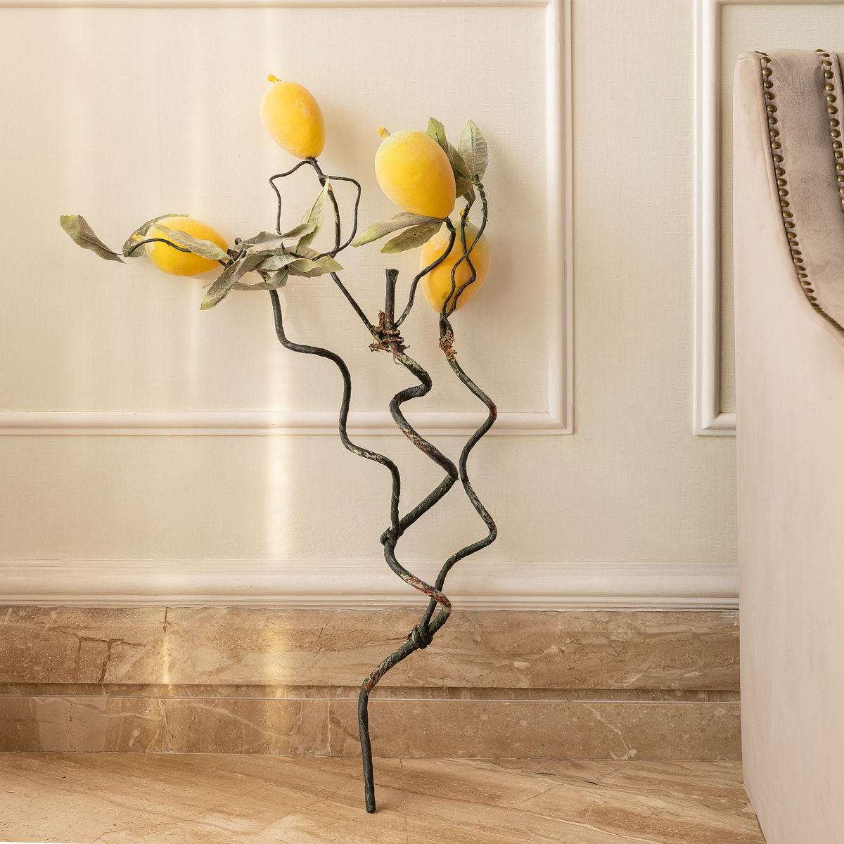 Lush Loquat Decorative Artificial Fruit Stem (Single Stem Only) – Dekor ...