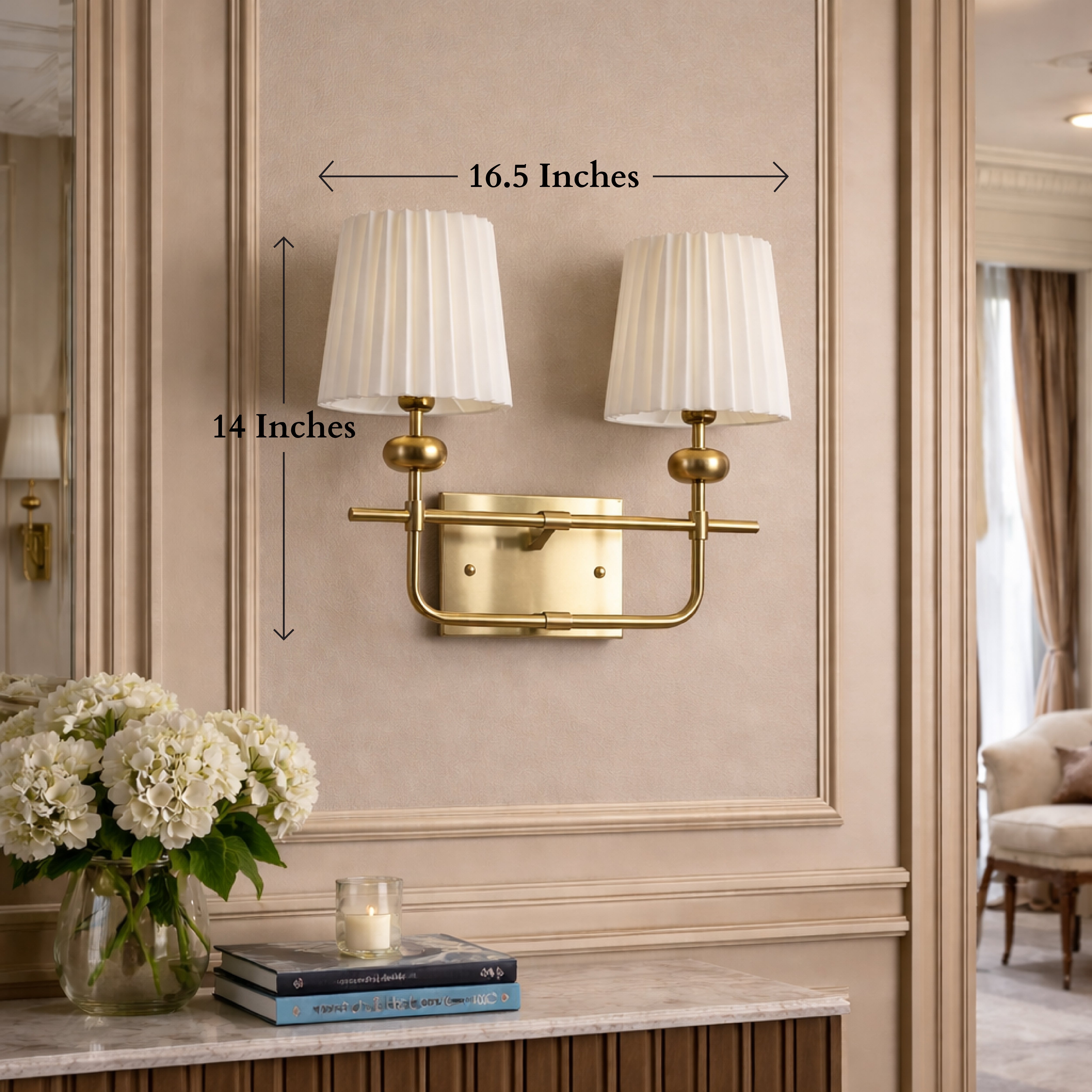 Prime Radiance Wall Lamps for Home - Double Sconce – Dekor Company
