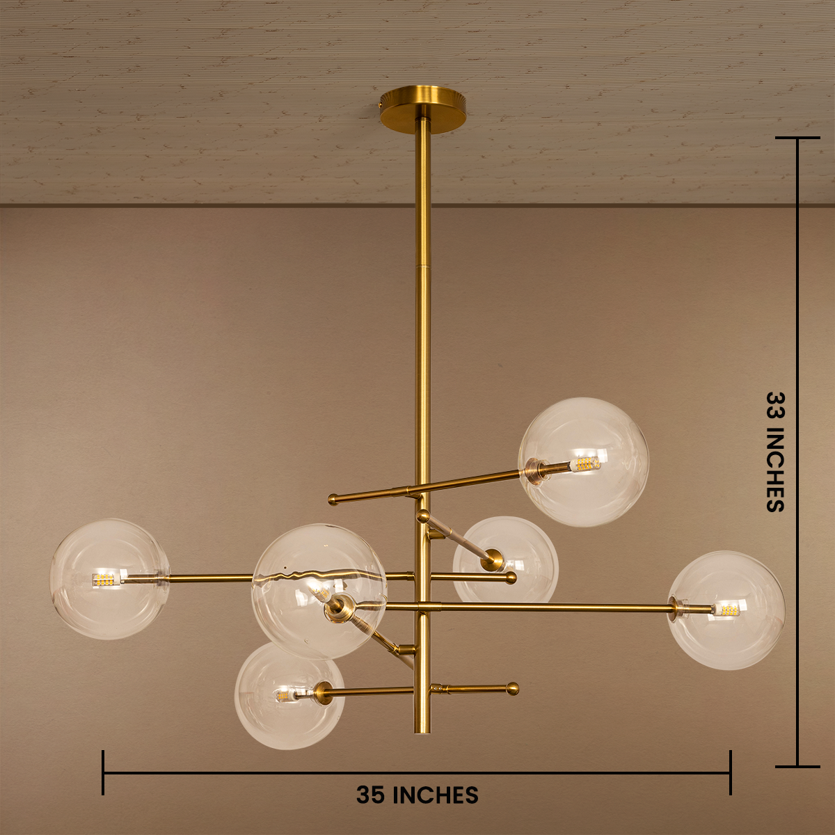 Floating Bubble Ceiling Light For Living Room – Dekor Company