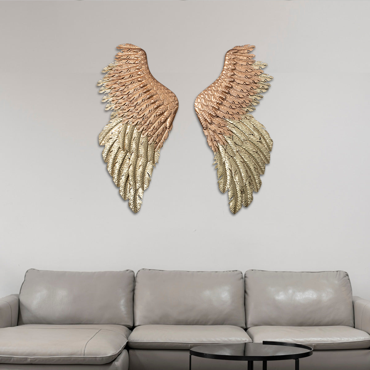 Buy Wings Metal Wall Art Panel-Set of 2 | Dekor Company
