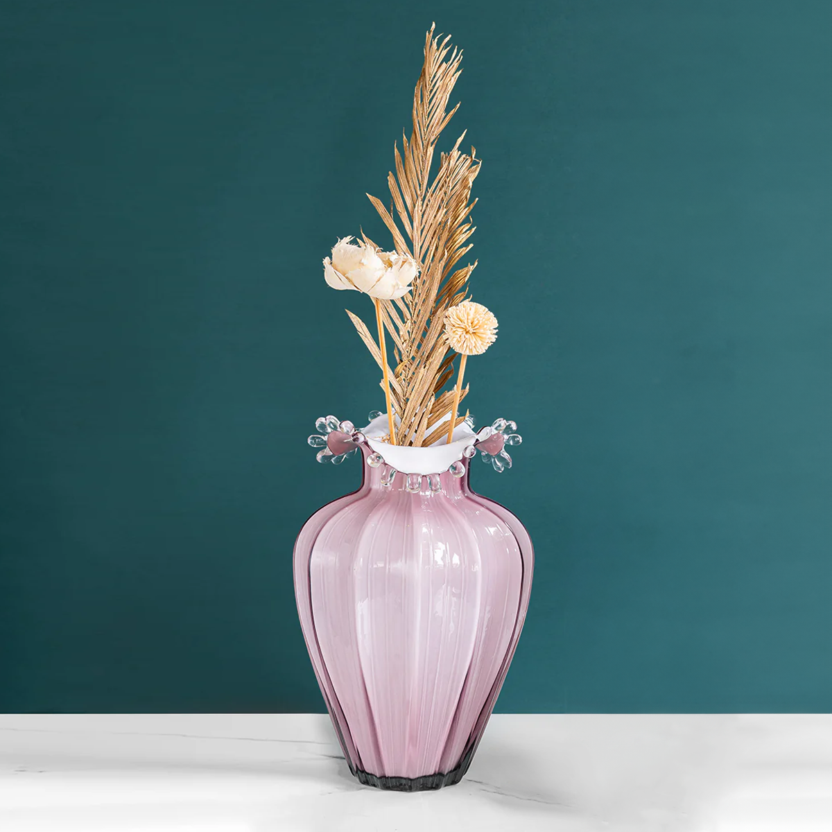 Grand Canyon Handblown Glass Decorative Vase-Pair | Dekor Company
