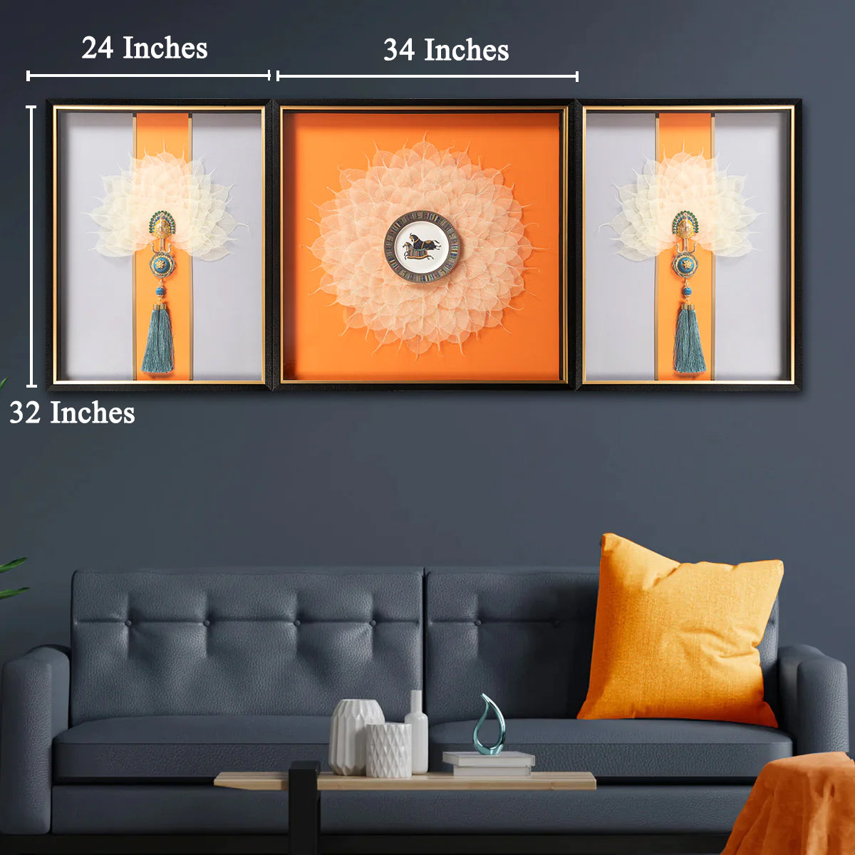 Buy Nature's Serenade Shadow Box Wall Decoration Piece-Set of 3 – Dekor ...