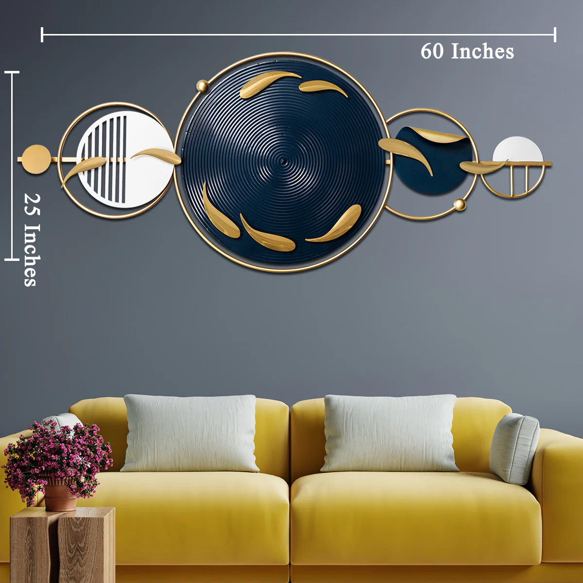 Buy Stellar Stride Metal Art Panel | Dekor Company