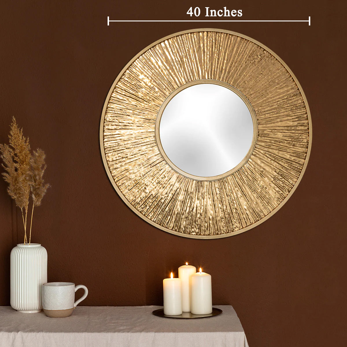 Buy TrendLuxe Designer Wall Mirror | Dekor Company