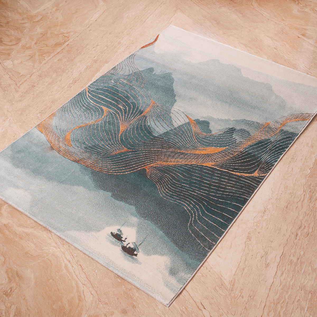 The Scenery Backdrop Floor Rug (5x7.5 Feet) | Dekor Company