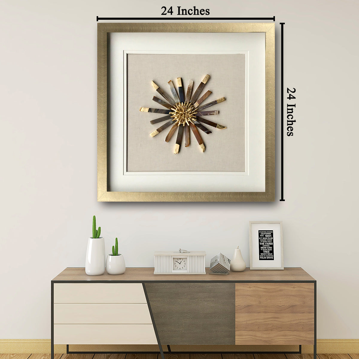 Dimensional Depths Shadow Box Wall Decoration Piece | Dekor Company