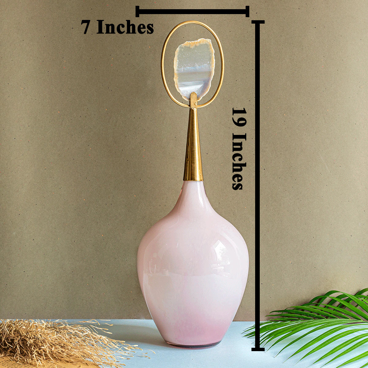 Buy Milano Handblown Glass Decorative Showpiece-Small | Dekor Company